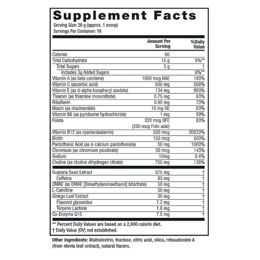 Twinlab Choline Cocktail for mental clarity