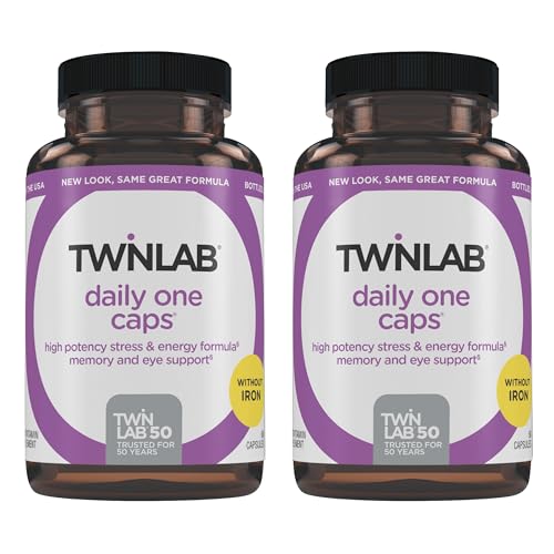 Twinlab Daily One blended vitamin capsules