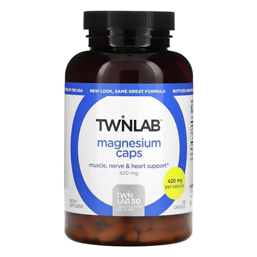 Twinlab magnesium capsules for relaxation