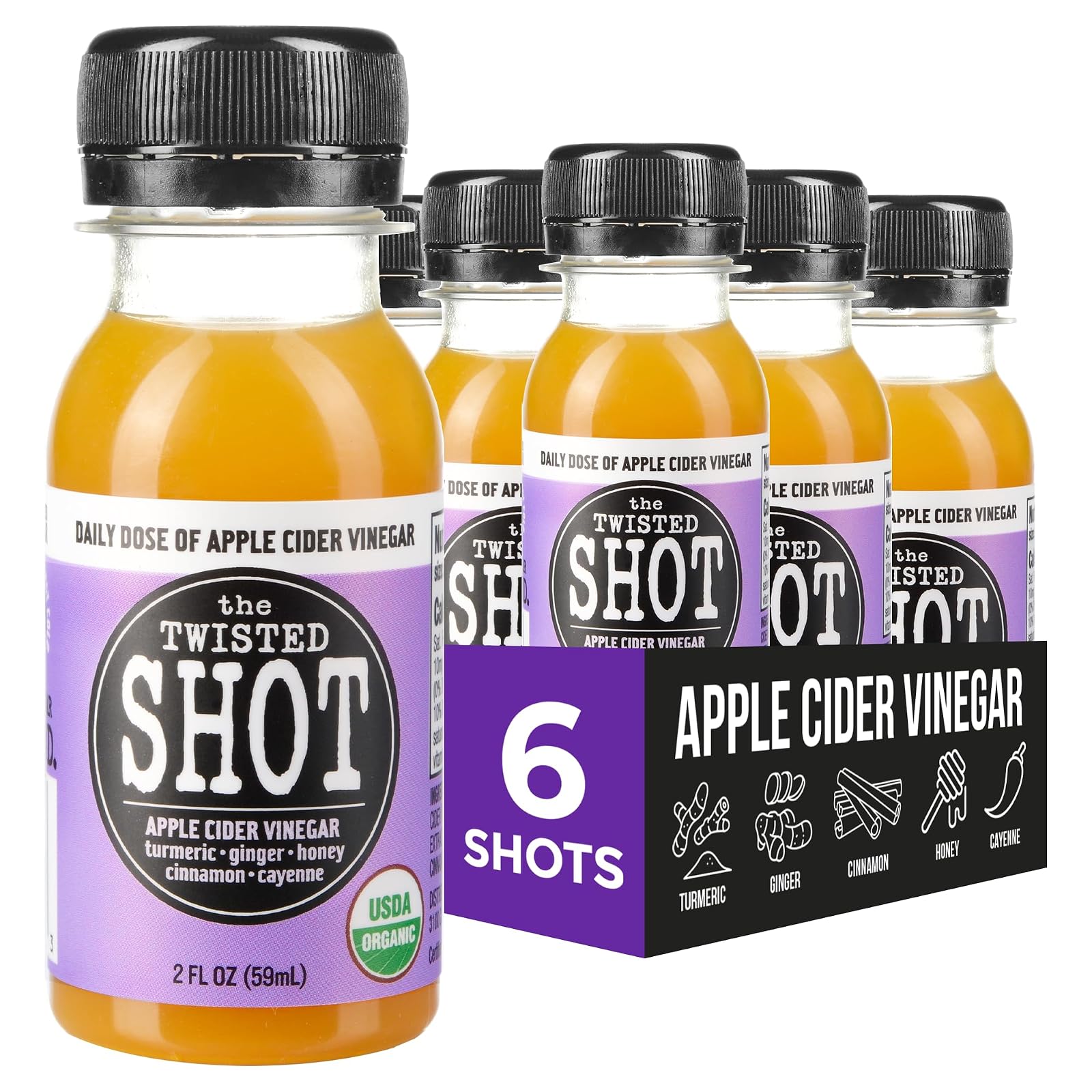 Twisted Shot apple cider vinegar wellness
