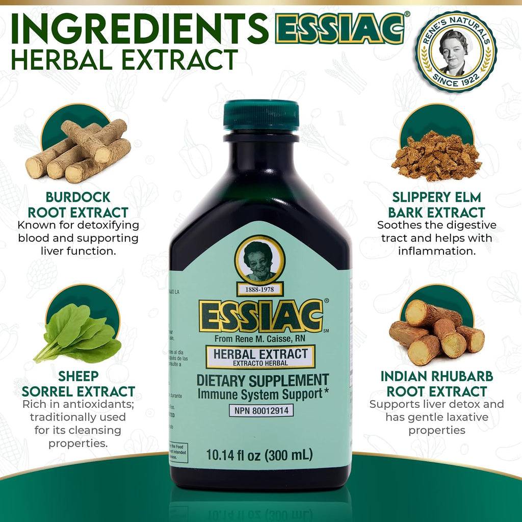Two bottles of Essiac extract