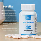 two bottles of magnesium bisglycinate
