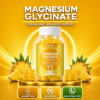 two bottles of magnesium gummies