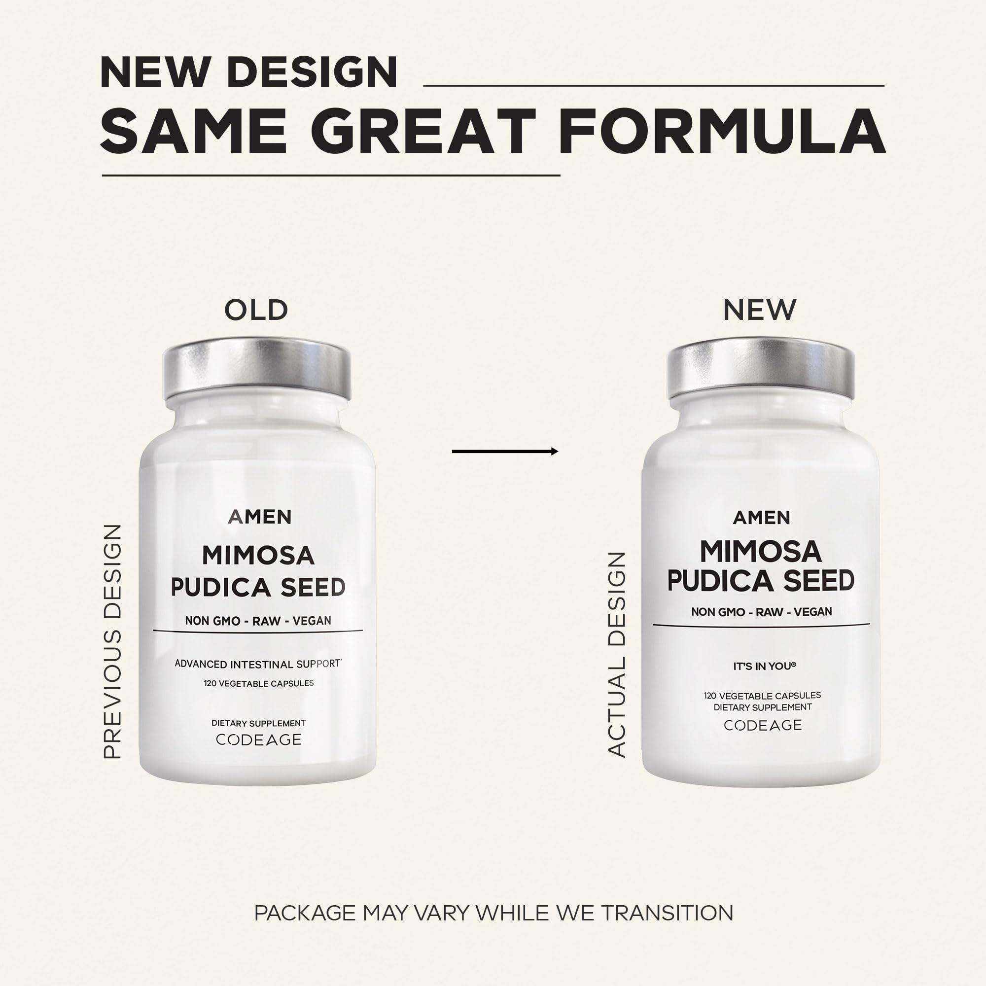 Two-month supply herbal supplements