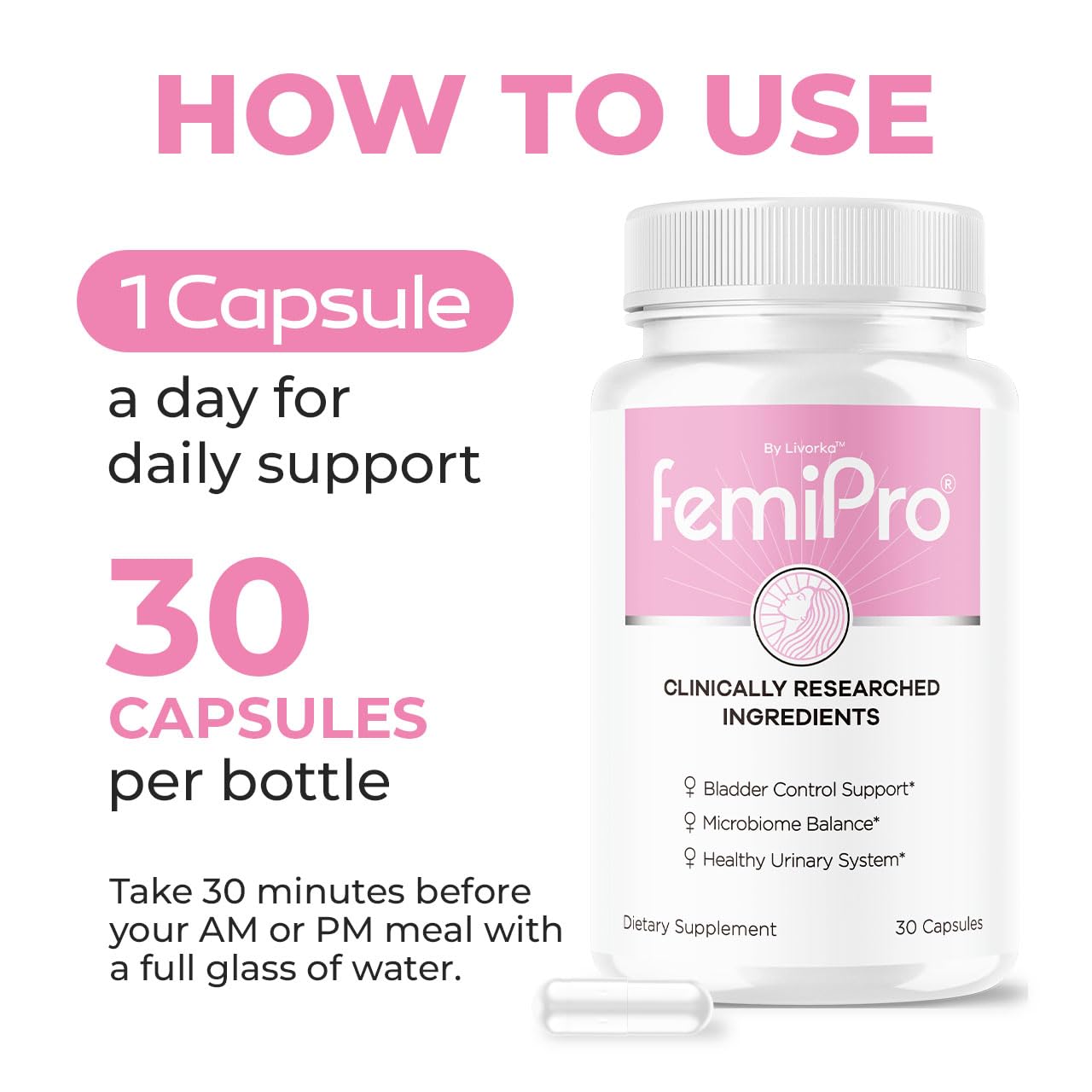 two month supply of bladder control pills