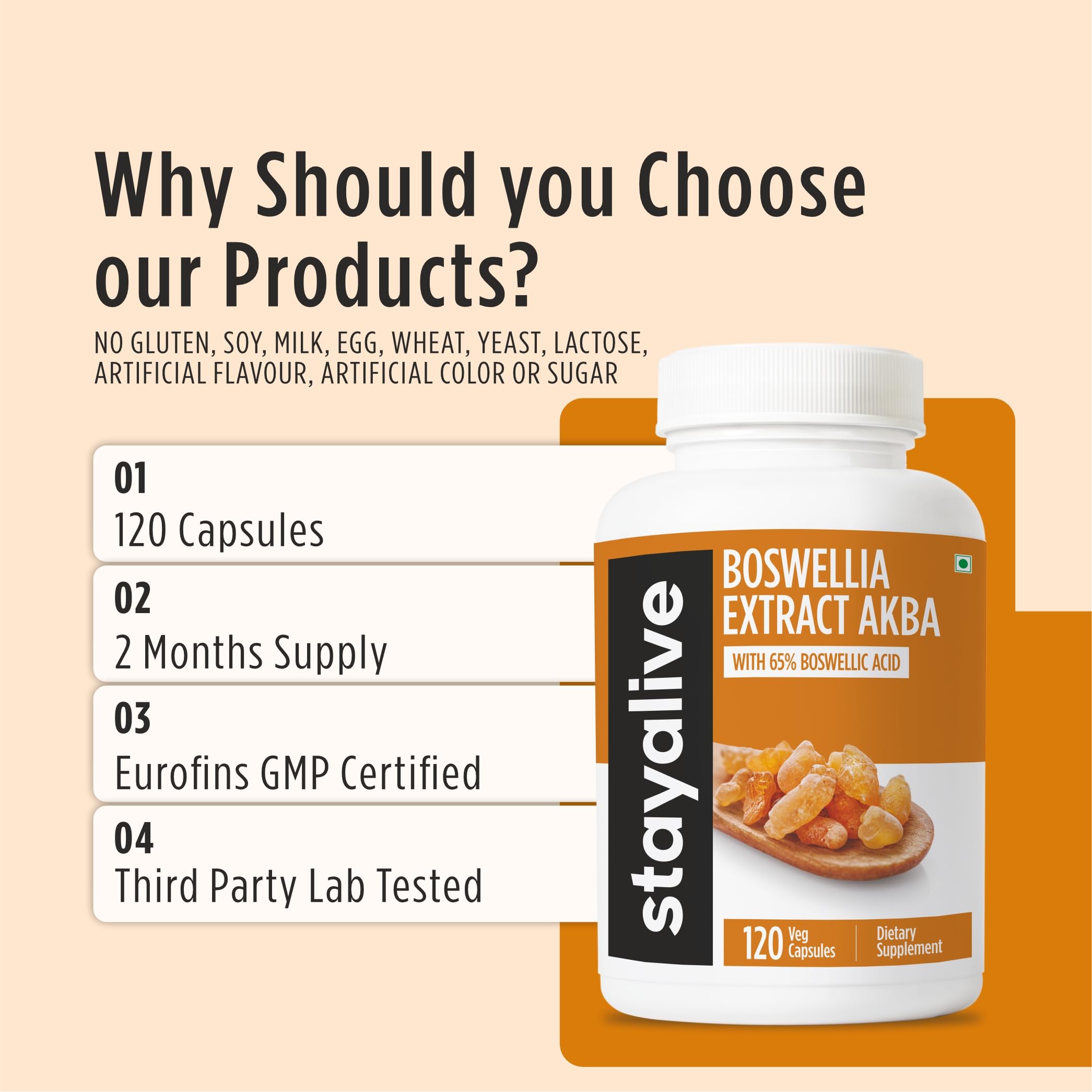 two-month supply of boswellia serrata