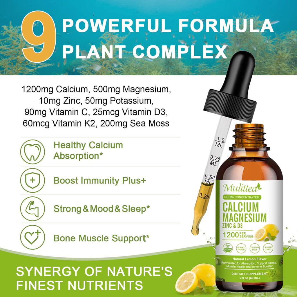 two month supply of calcium support