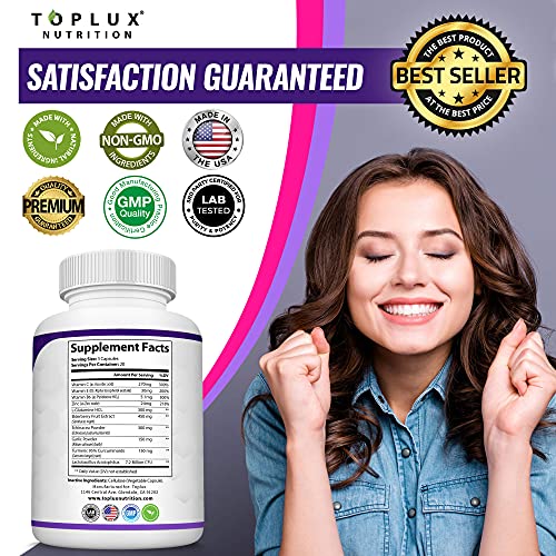 two-month supply of elderberry capsules