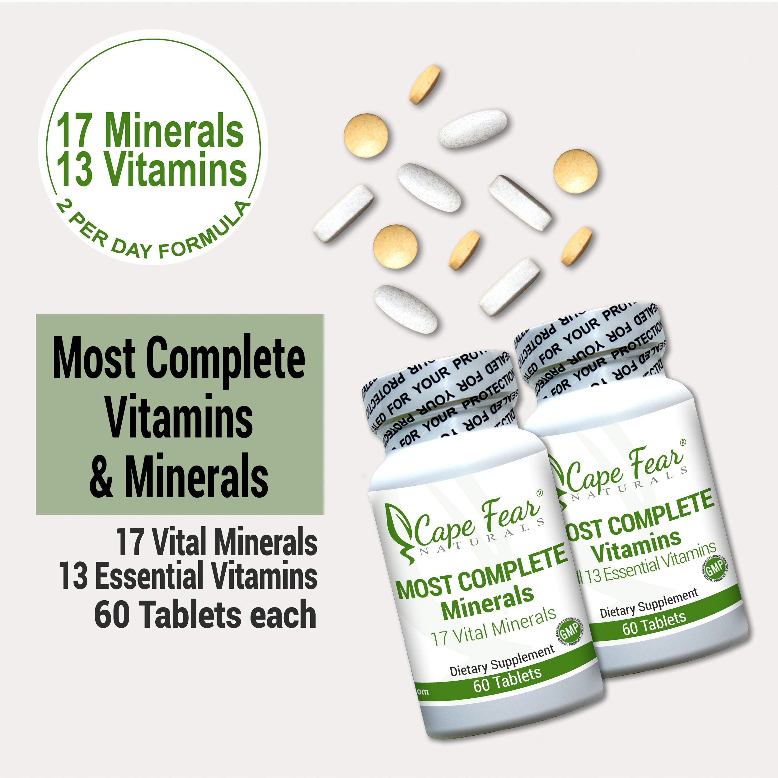 two month supply of health supplements
