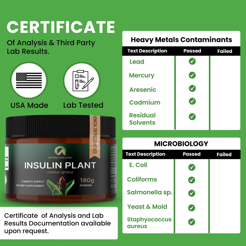 two month supply of insulin plant