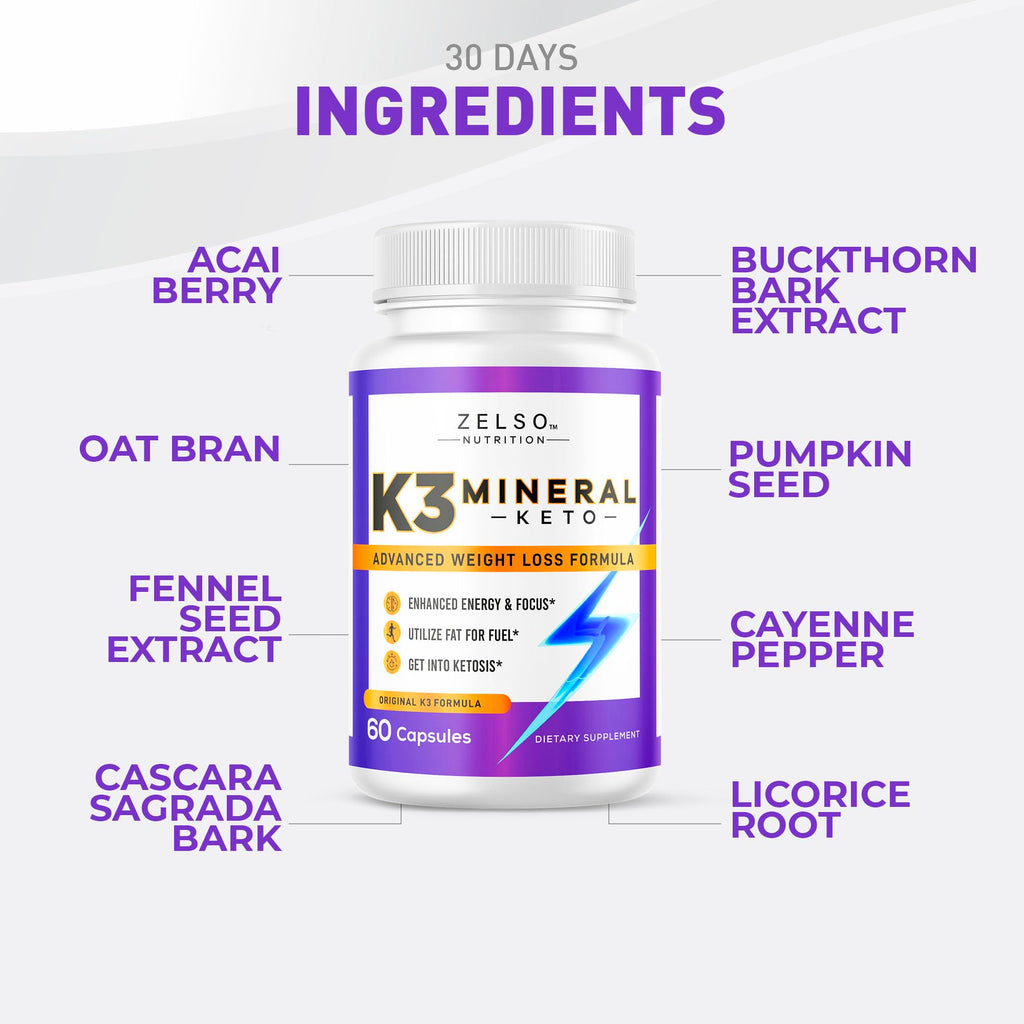 two month supply of K3 capsules