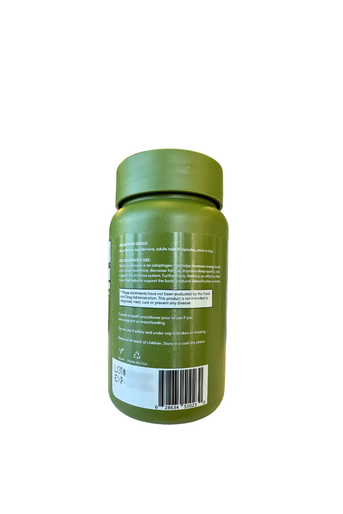 Two month supply of Reishi capsules