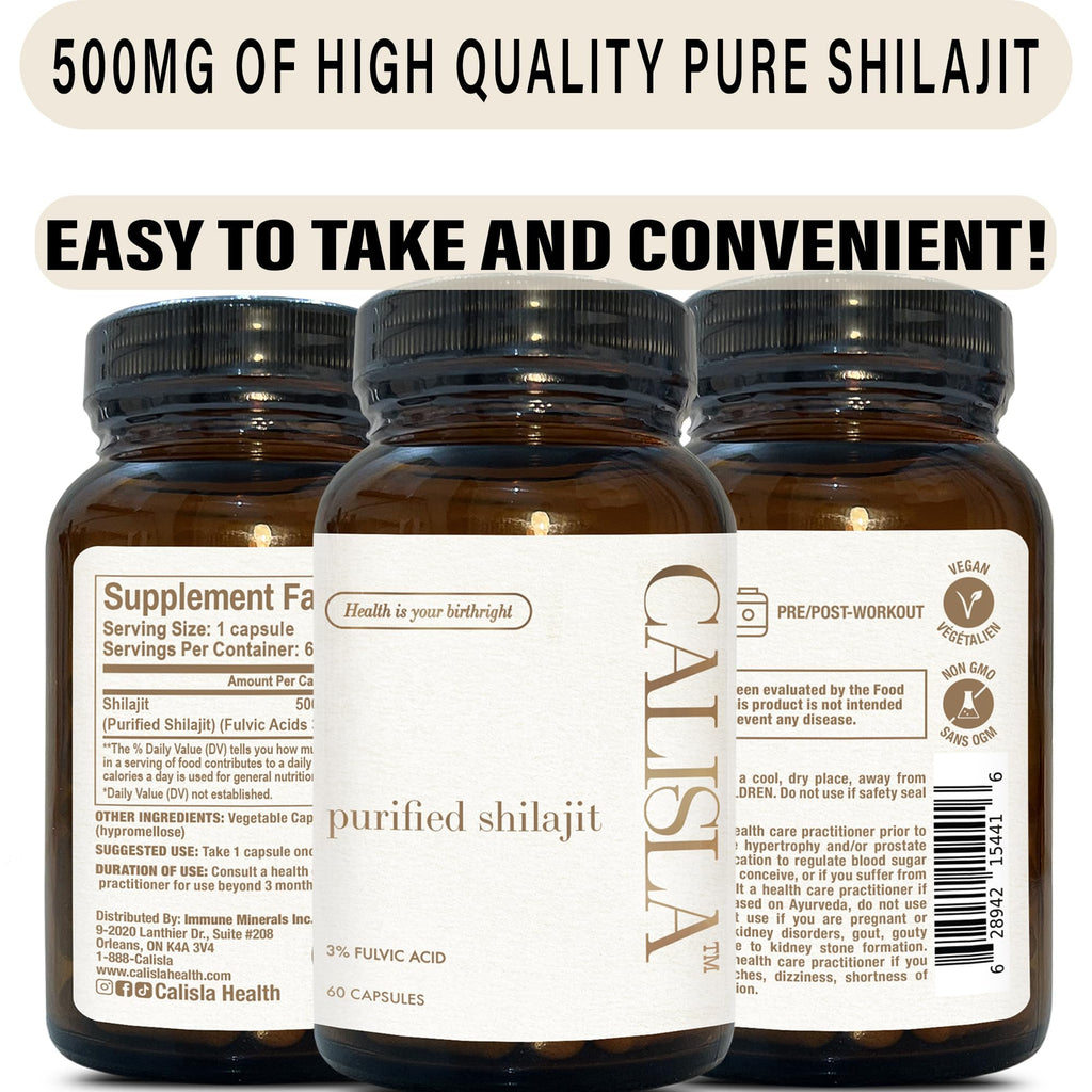 Two month supply of Shilajit