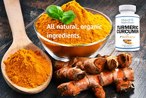 two month supply of turmeric curcumin