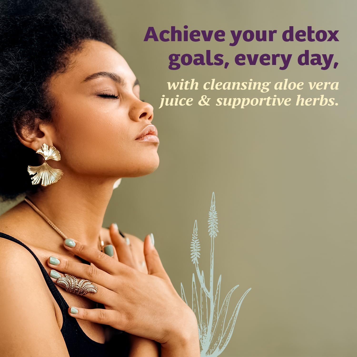 two-pack aloe vera detox formula