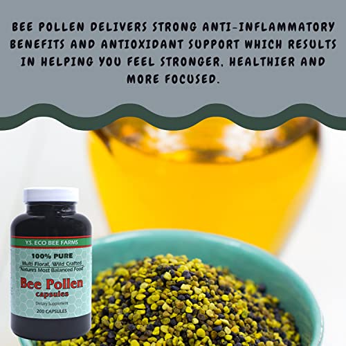 two pack bee pollen capsules