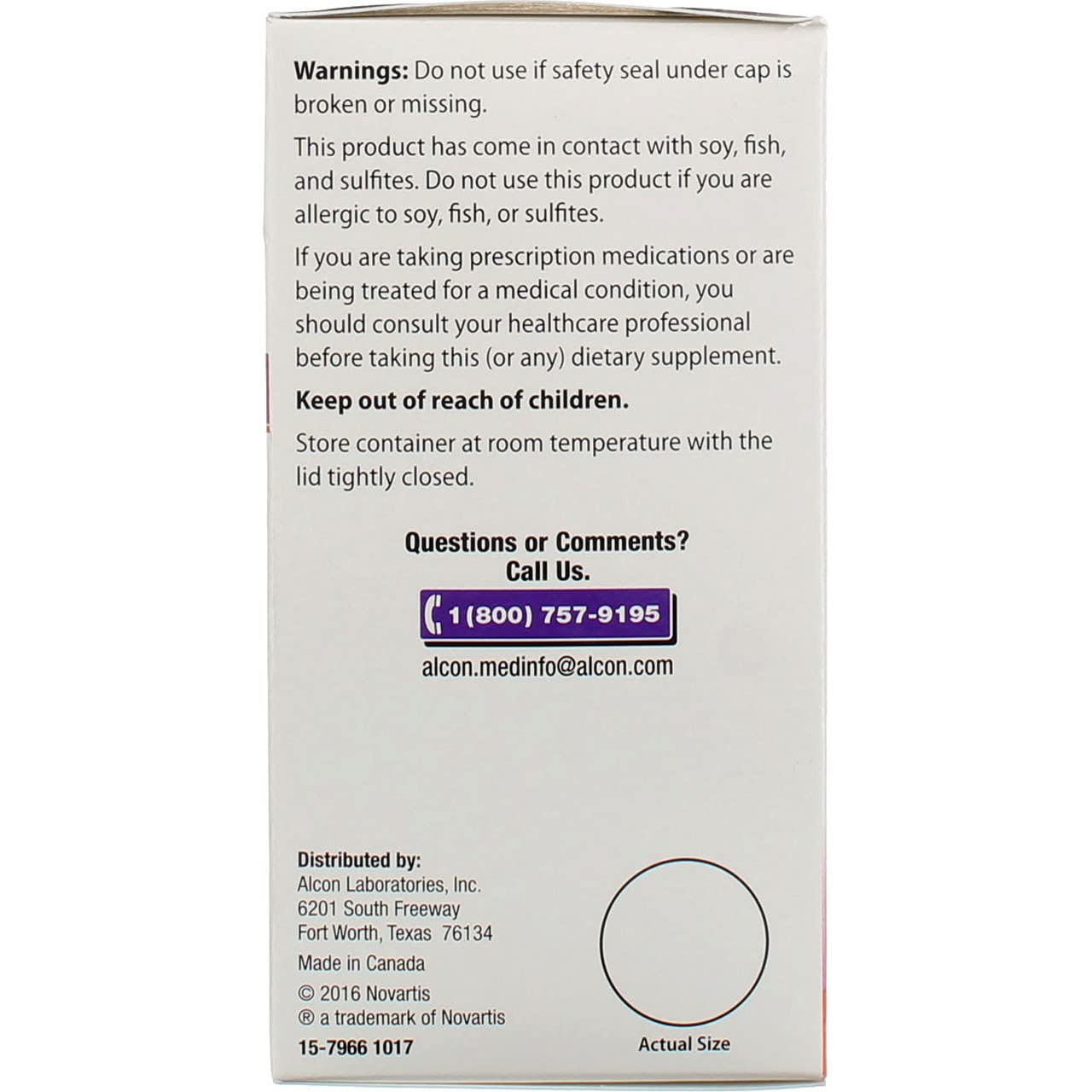 two pack blended vitamin supplements