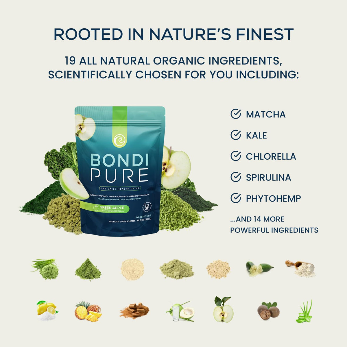 two-pack Bondi Pure herbal drinks