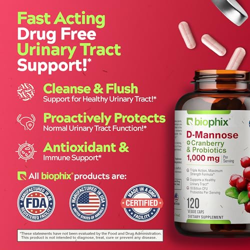 Two pack D-Mannose capsules