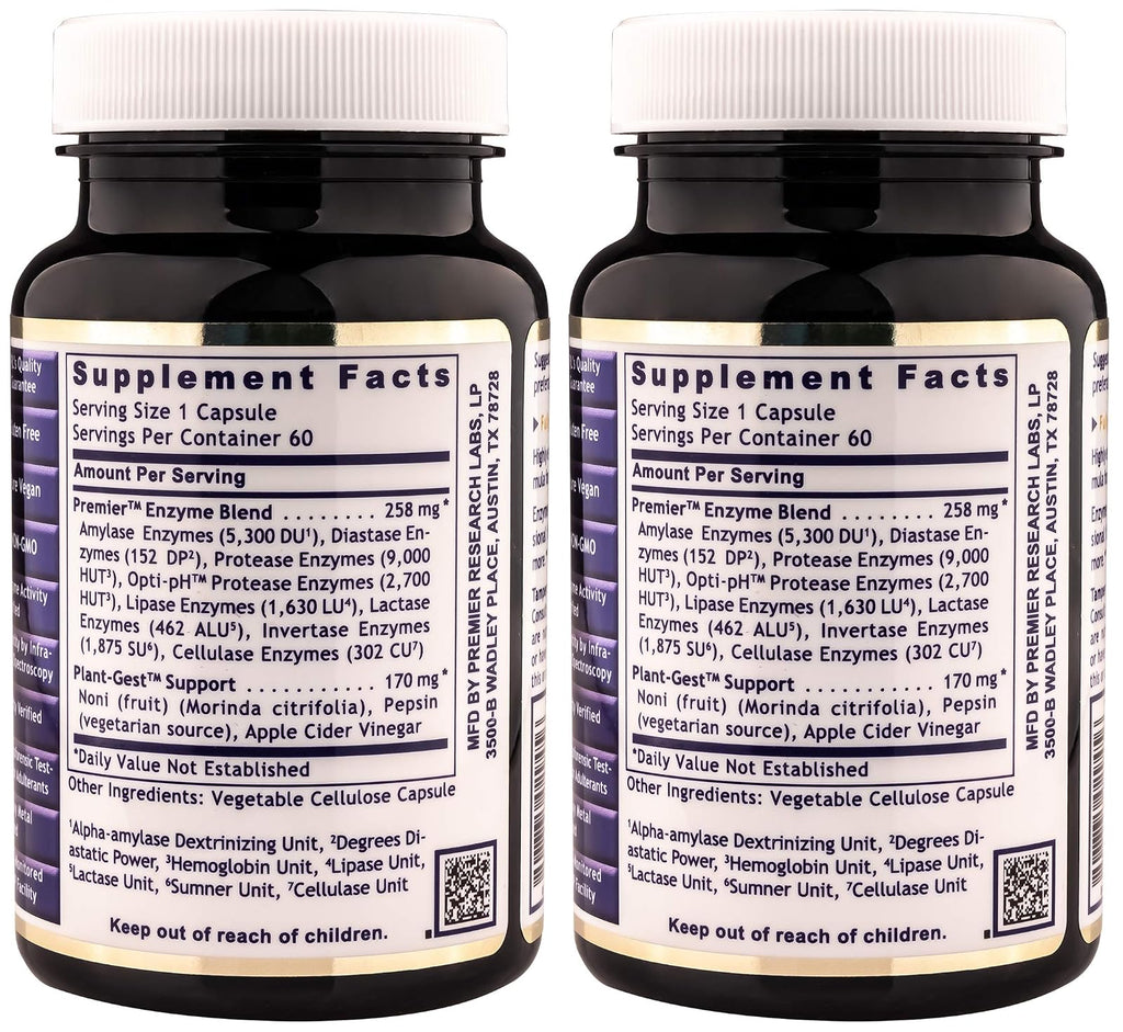 two pack digestive enzymes benefits