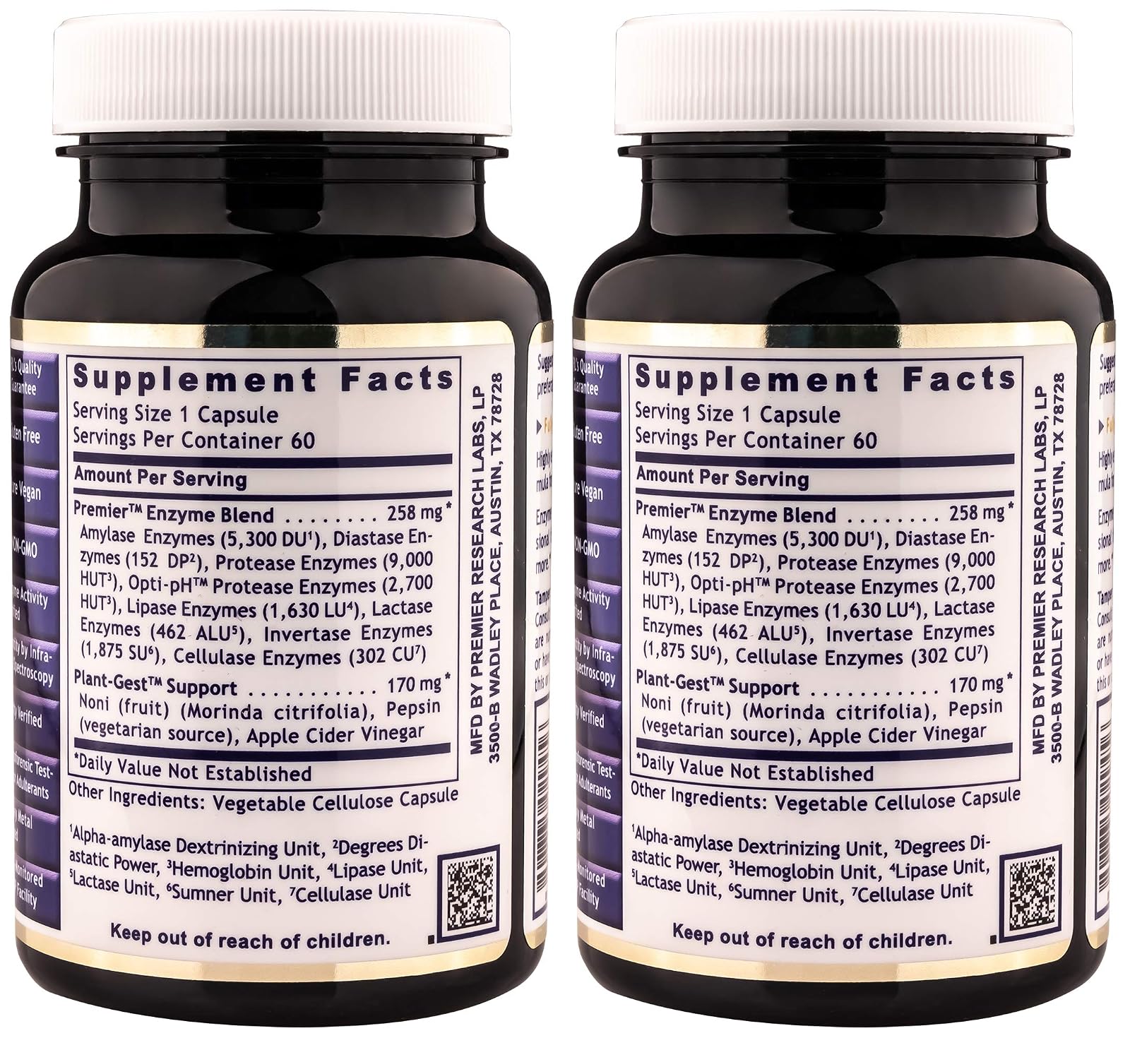two pack digestive enzymes benefits