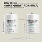 Two-pack digestive enzymes for convenience