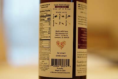two pack elderberry wellness drinks