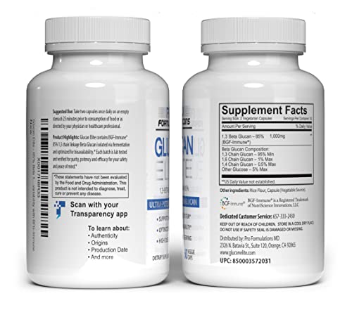 two pack glucan elite for value