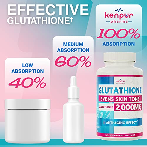 two pack glutathione skin supplements