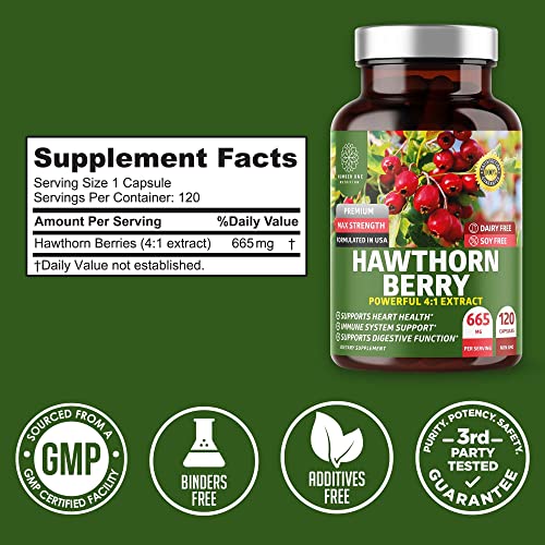 two-pack hawthorn berry supplement