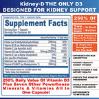 Two-pack kidney restore capsules