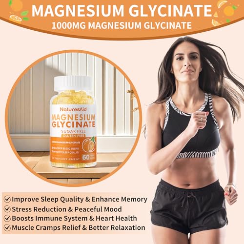 two pack magnesium glycinate gummies