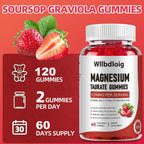 Two pack magnesium gummies for convenience