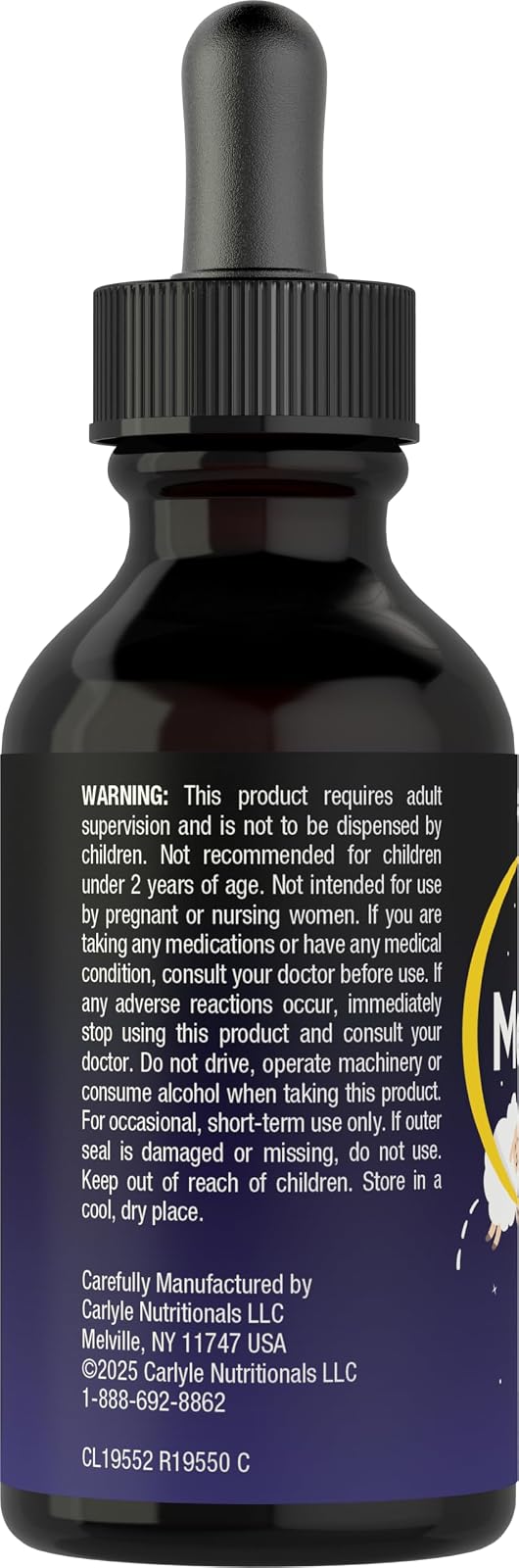 Two pack melatonin liquid for kids