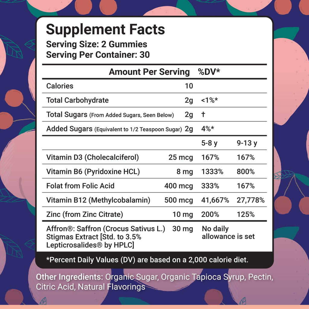Two-pack multivitamin gummies for kids