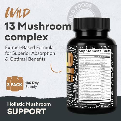 two-pack mushroom extract for value