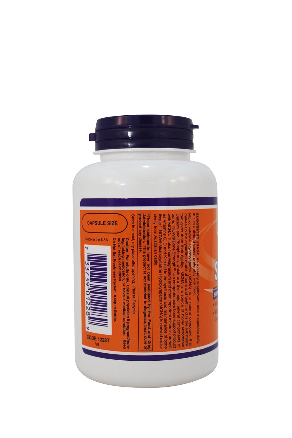 two pack NOW Bone Strength for convenience