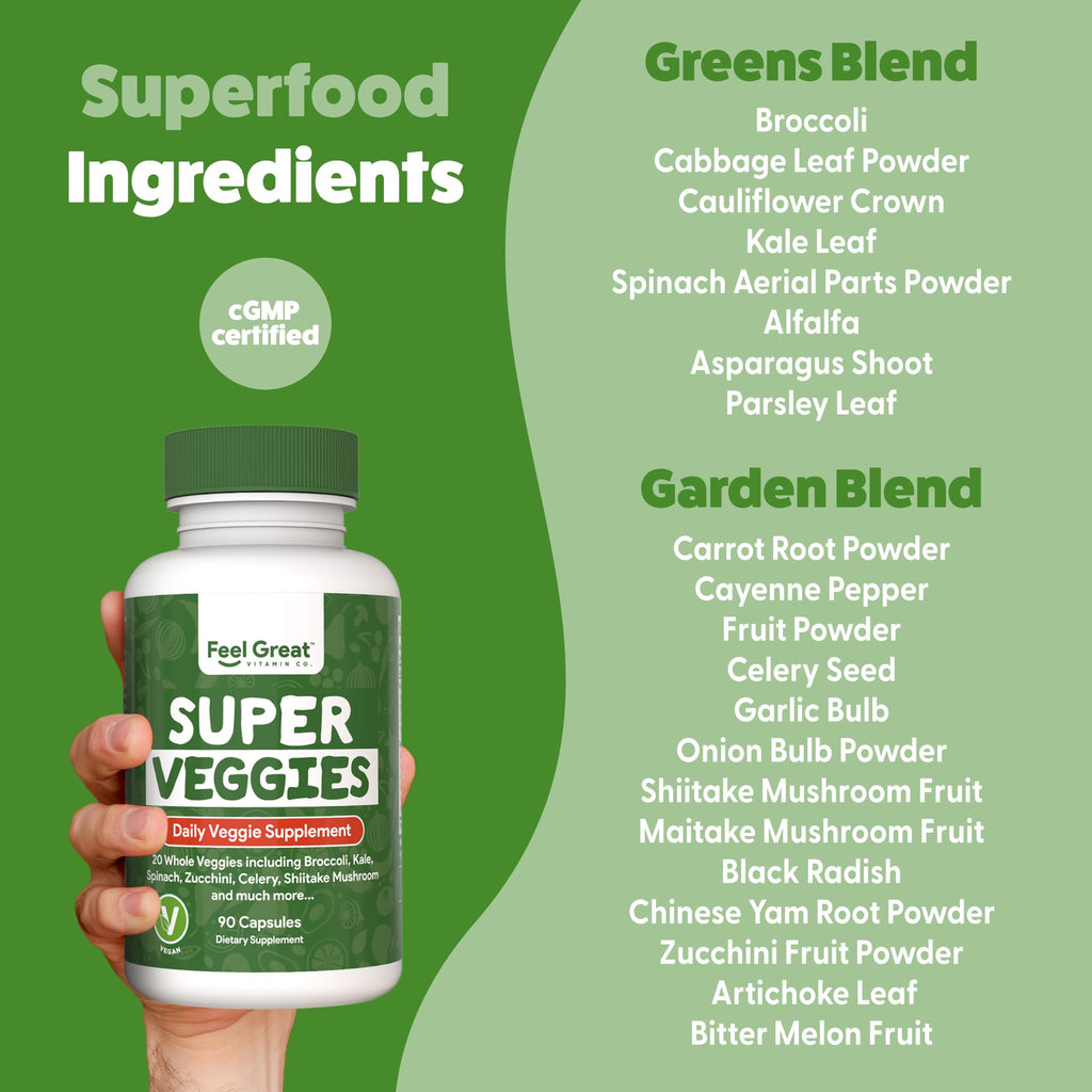 two pack of blended vitamin & mineral supplements