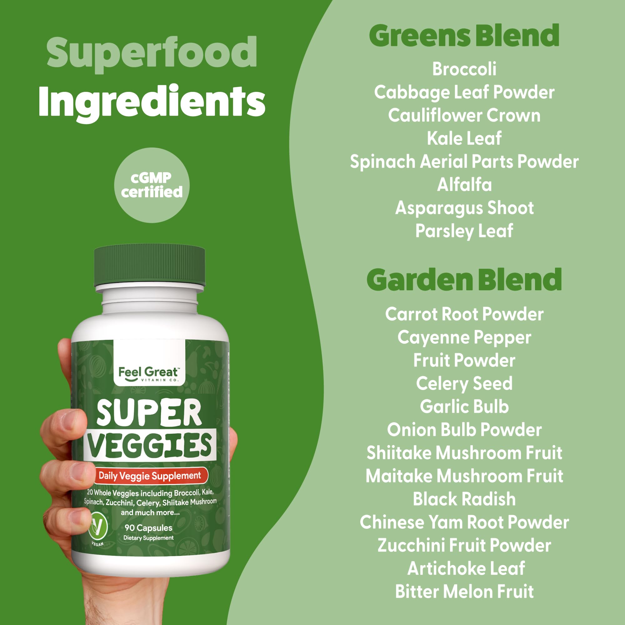 two pack of blended vitamin & mineral supplements
