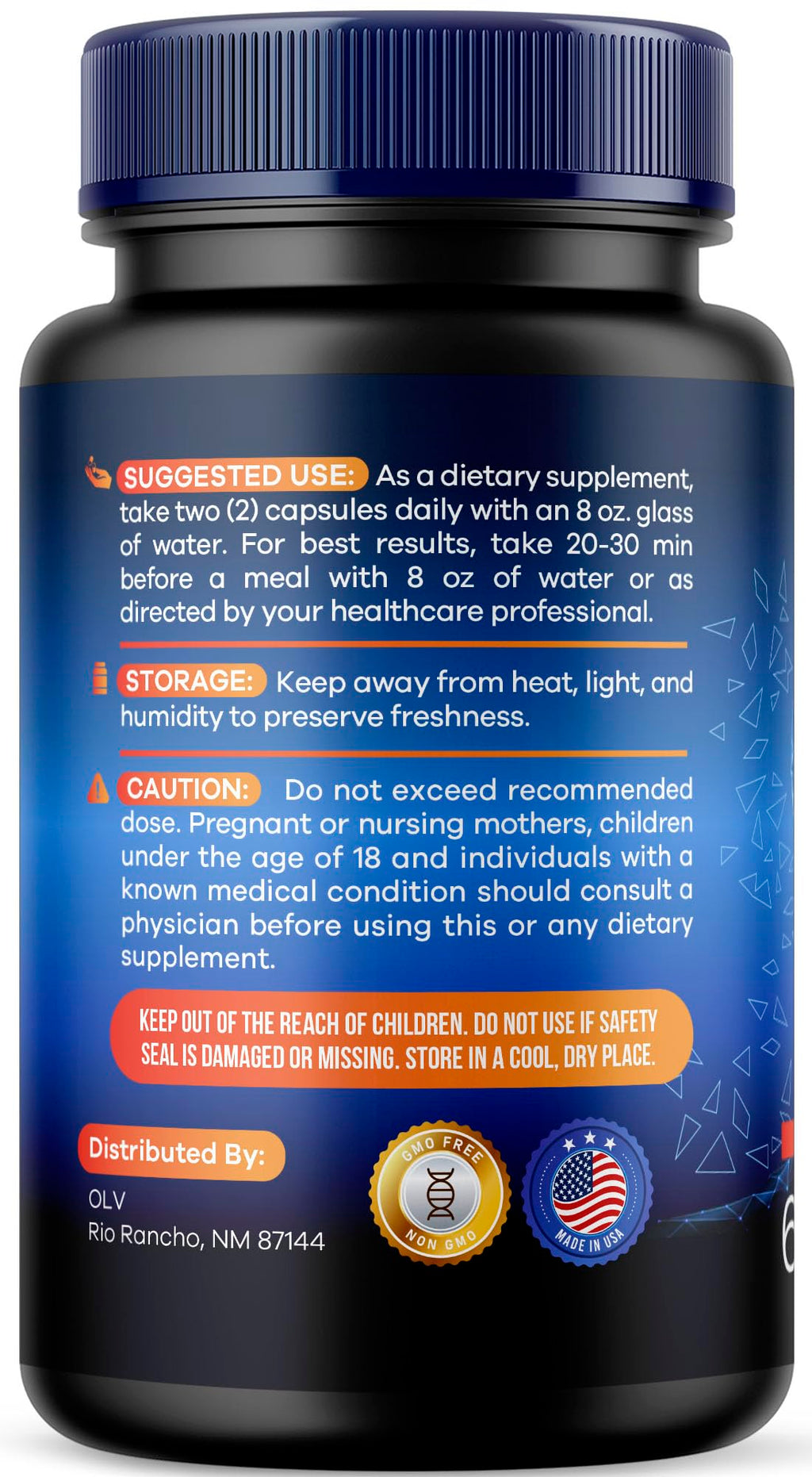two pack of cognitive support vitamins