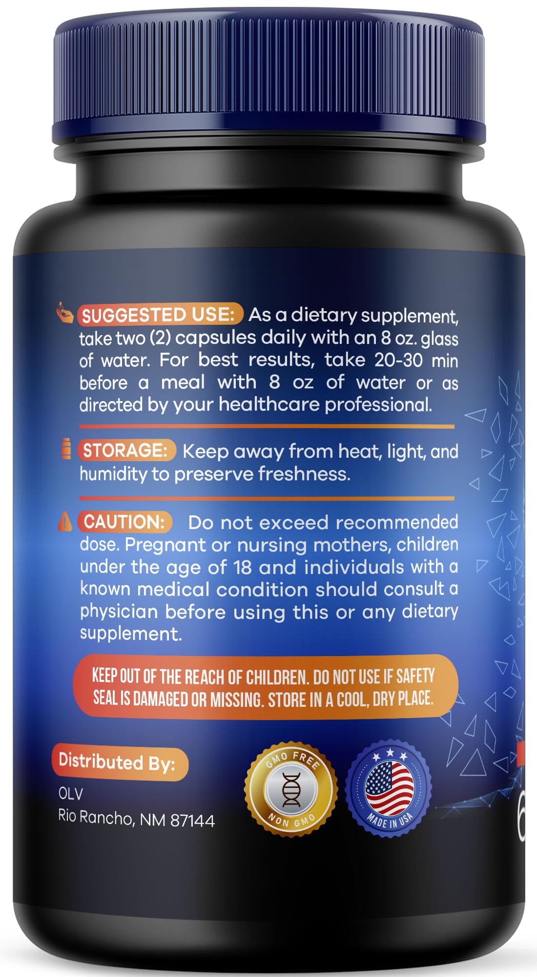two pack of cognitive support vitamins