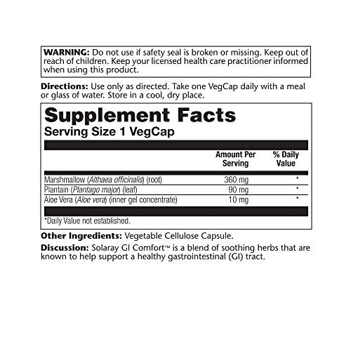two pack Solaray herbal supplements value