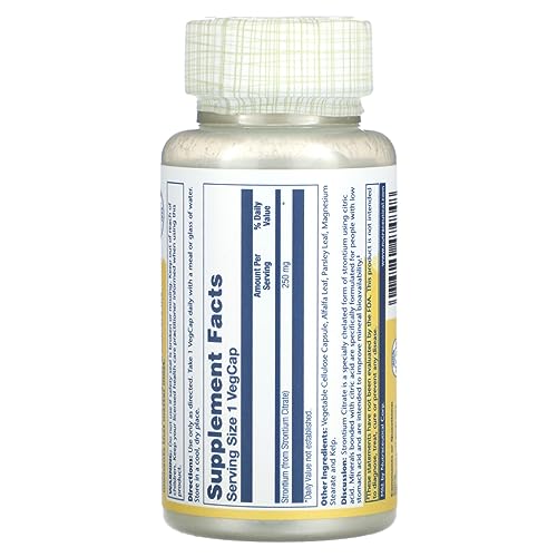 two pack strontium citrate for daily nutrition
