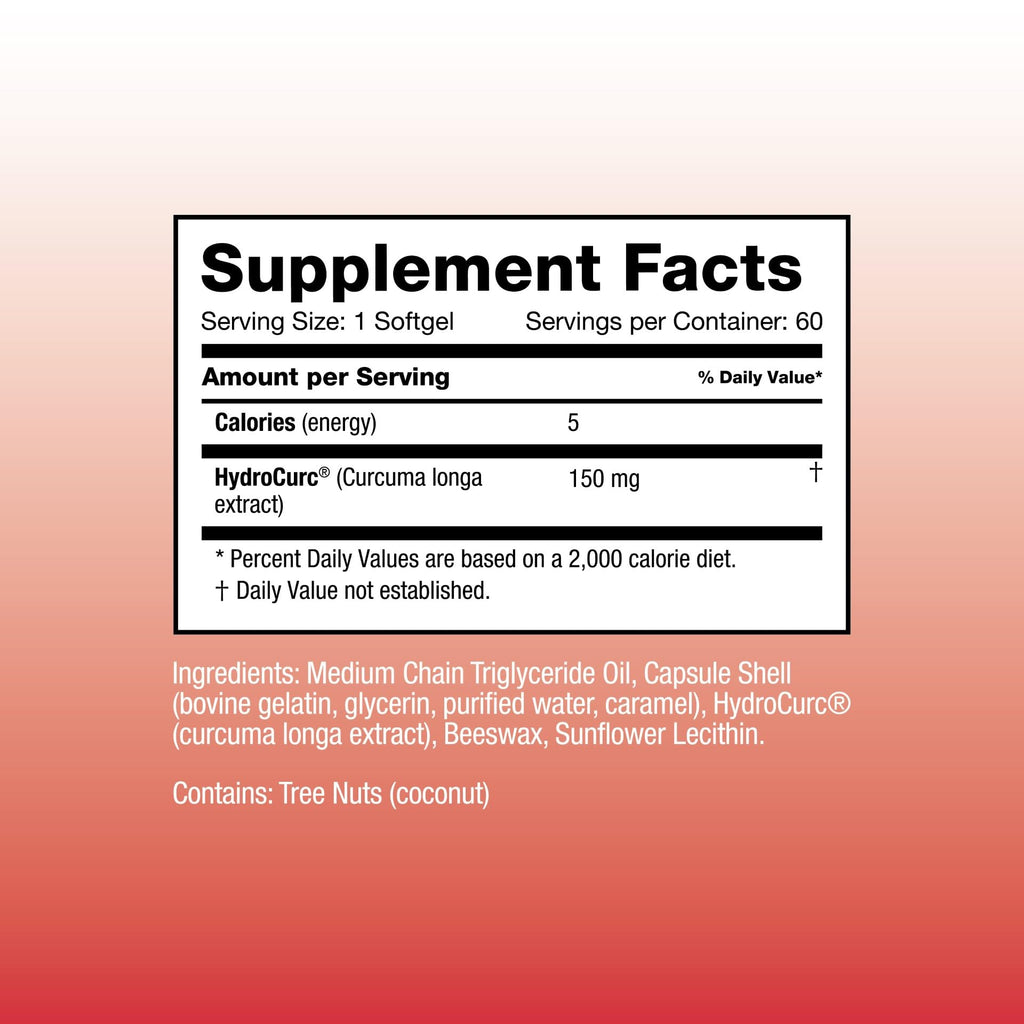 two pack turmeric curcumin softgels