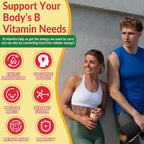 two pack vitamin b complex gummies