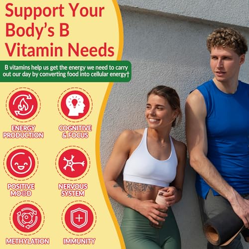 two pack vitamin b complex gummies