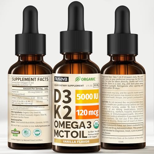 two pack vitamin D3 K2 drops