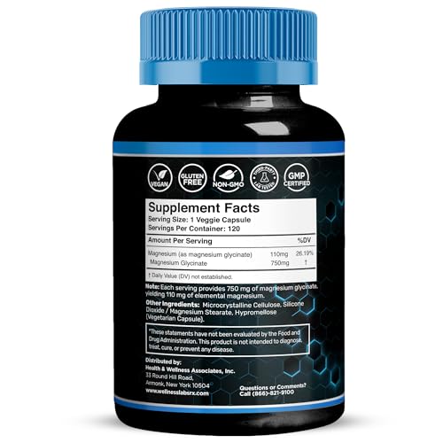two packs of magnesium capsules