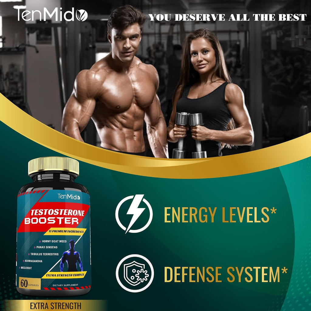two packs of testosterone boosters