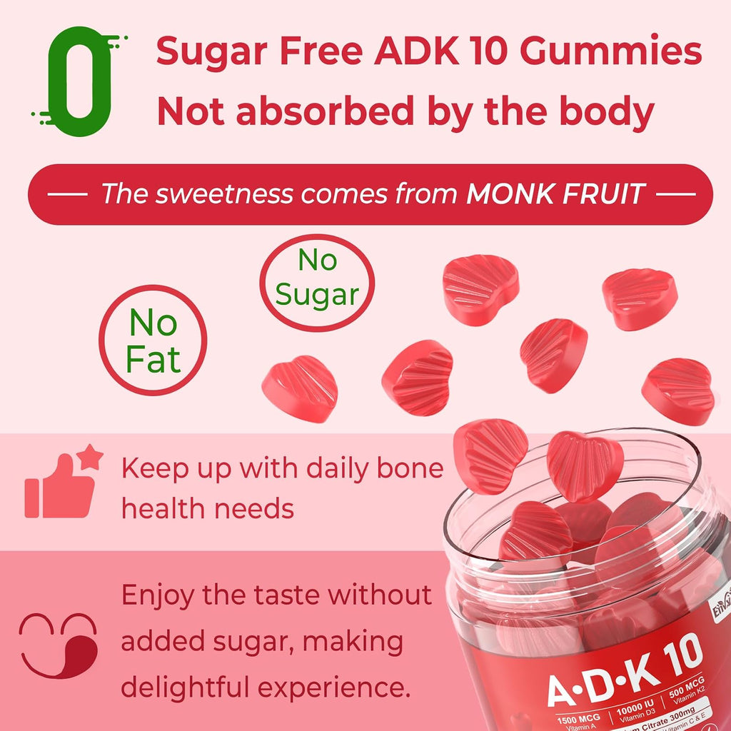 Two packs of vitamin D3 K2 gummies